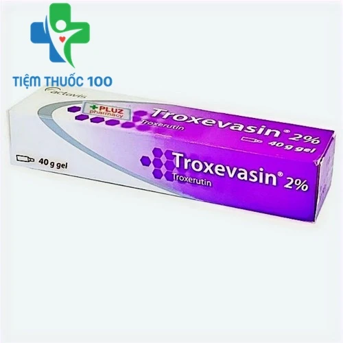 Troxevasin 2% Gel 40g - Thuốc điều trị sưng, giảm phù nề hiệu quả