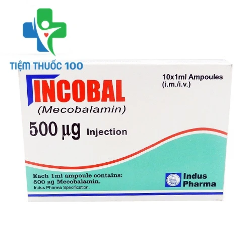 Incobal 500mcg Injection - Thuốc trị các bệnh lý thần kinh hiệu quả của ...