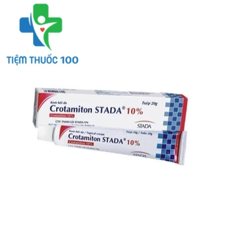 Crotamiton Stada 10% 20g - Thuốc điều trị ghẻ, ngứa da hiệu quả