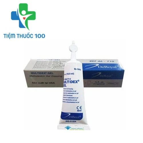 Multidex Gel 14g - Thuốc điều trị các vết thương ngoài da của Mỹ