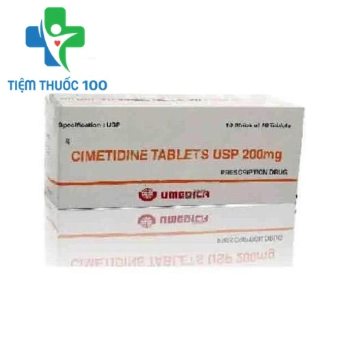 Cimetidine 200mg Umedica - Thuốc điều trị viêm loét dạ dày, tá tràng ...
