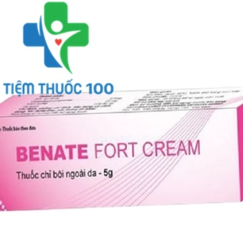 Benate Fort Cream 5g - Thuốc điều trị chàm, vảy nến, bệnh da liễu