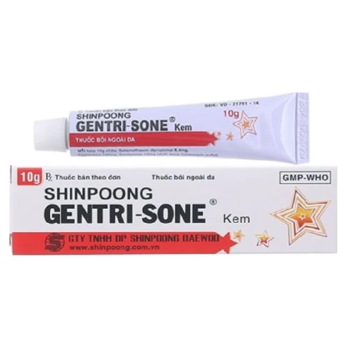 GENTRISONE - Thuốc điều trị các bệnh da liễu hiệu quả