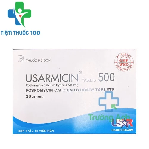 Usarmicin 500mg - Thuốc kháng sinh điều trị nhiễm khuẩn hiệu quả