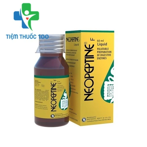 Neopeptine Liquid 60ml - Thuốc điều trị rối loạn tiêu hóa, đầy hơi