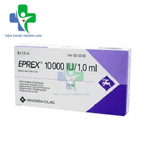 Eprex 10000UI Cilag - Thuốc điều trị thiếu máu
