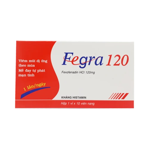 Fegra 120 - Thuốc trị viêm mũi dị ứng hiệu quả, giá tốt nhất