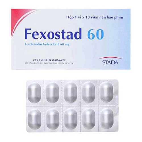 Fexostad Tab.60mg - Thuốc chống dị ứng của Stada hiệu quả