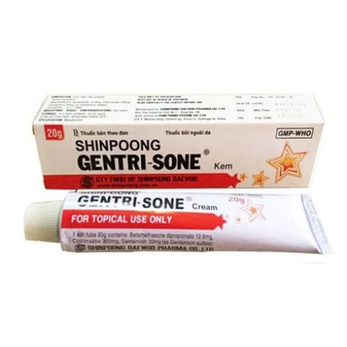 Gentrison Cre.20g - Thuốc điều trị các bệnh da liễu hiệu quả