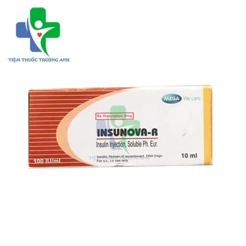 Insunova-R (Regular) 100IU/ml Mega - Thuốc ngăn ngừa và điều trị triệu ...