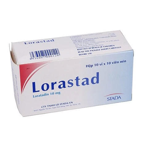 Lorastad 10mg - Thuốc điều trị dị ứng hiệu quả