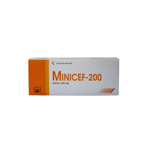 Minicef 200 - Thuốc điều trị nhiễm khuẩn hiệu quả của Pymepharco