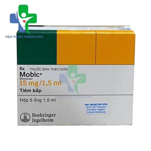 Mobic 15mg/1,5ml Boehringer Ingelheim (tiêm) - Điều trị ngắn hạn các ...