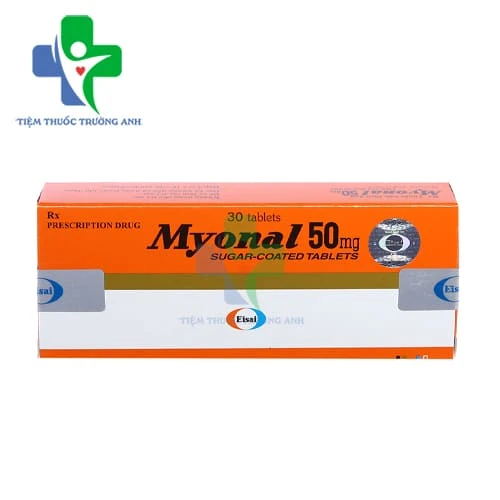 Myonal 50mg Eisai - Cải thiện các triệu chứng tăng trương lực cơ