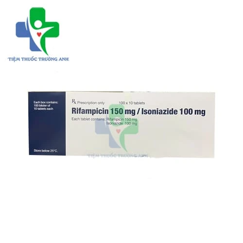 Rifampicin 150/ Isoniazide 100 Artesan - Thuốc điều trị lao phổi ở ...