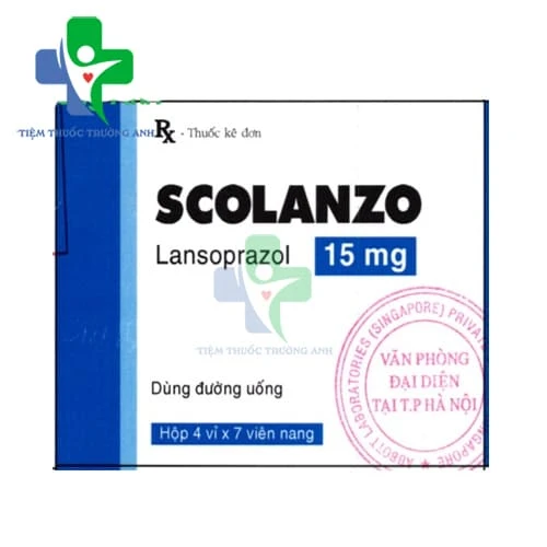 Scolanzo 15 Laboratorios Liconsa - Thuốc điều trị viêm loét dạ dày, tá ...