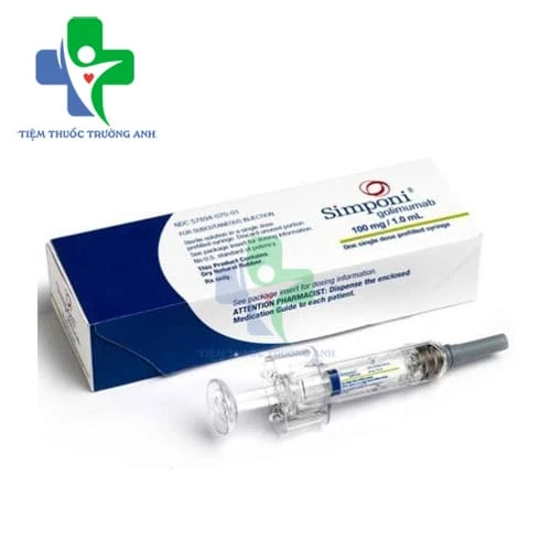 Simponi 100mg/1ml Baxter - Thuốc điều trị viêm khớp