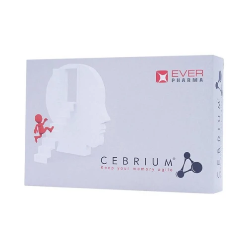 Cebrium - Hỗ trợ cải thiện chức năng não bộ hiệu quả, hộp 3 vỉ x 10 viên