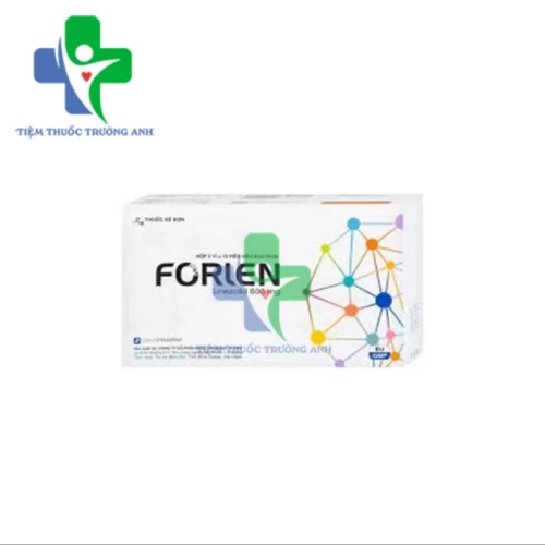 Forlen 600mg Davipharm - Thuốc điều trị nhiễm trùng