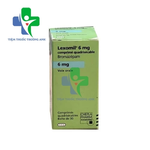 Lexomil 6mg - Thuốc điều trị rối loạn cảm xúc hiệu quả