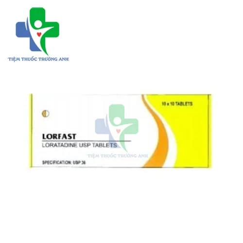 Lorfast 10mg Cadila - Thuốc điều trị viêm mũi dị ứng