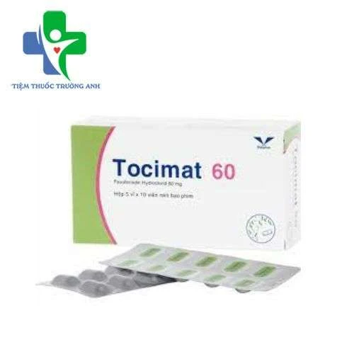 Tocimat 60mg Bidiphar - Giảm viêm mũi dị ứng theo mùa